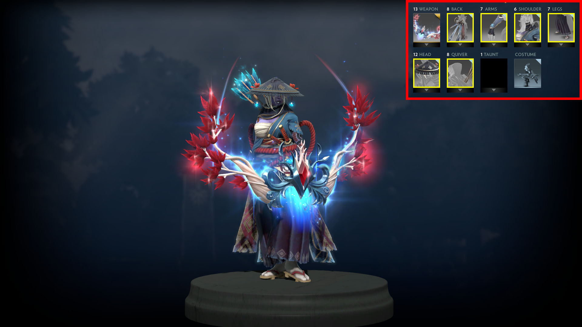 Dota 2 Drow Ranger Set
